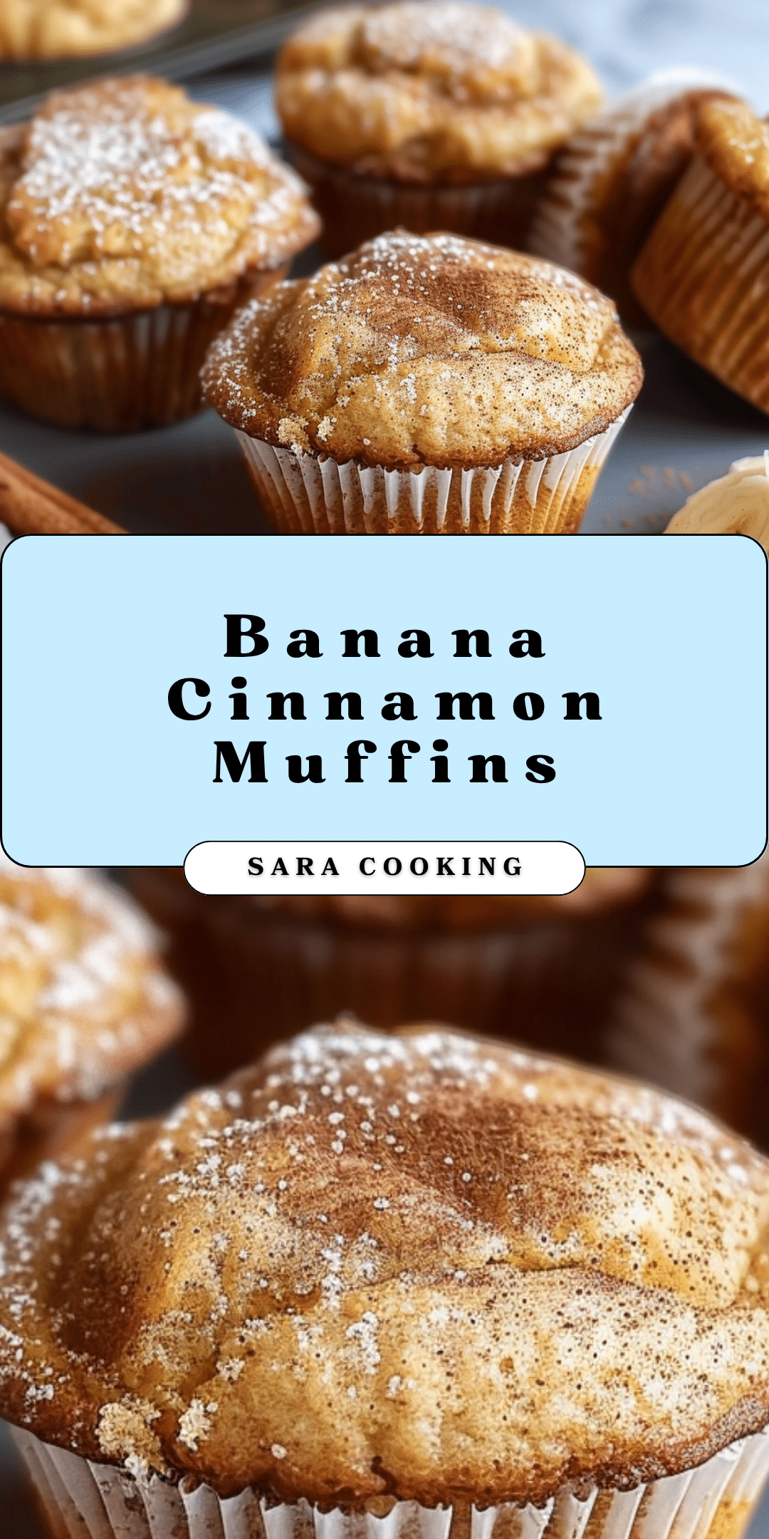Banana Cinnamon Muffins | Sara Cooking
