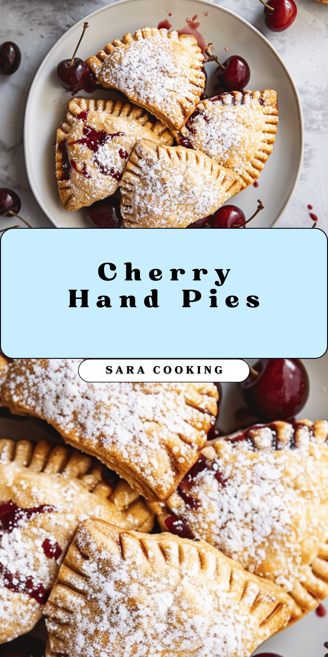 Cherry Hand Pies | Sara Cooking