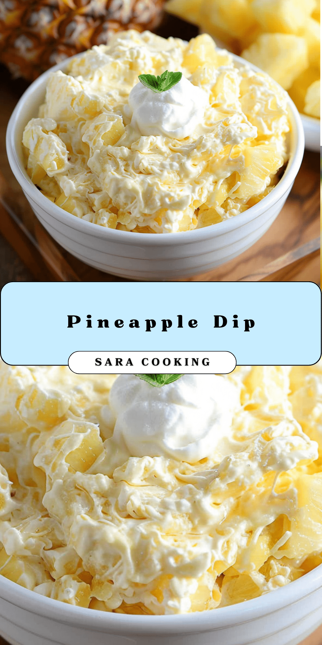 Pineapple Dip | Sara Cooking