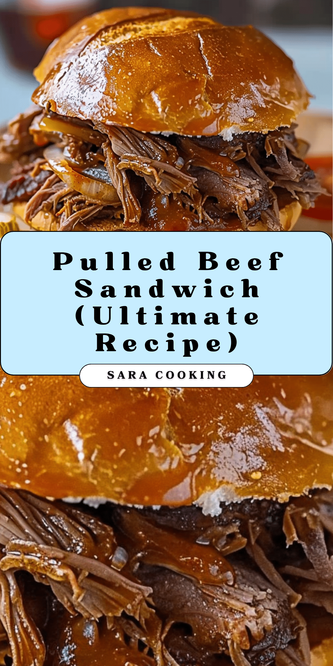 Pulled Beef Sandwich (Ultimate Recipe) | Sara Cooking