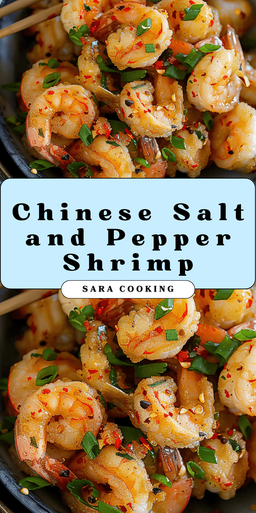 Chinese Salt and Pepper Shrimp | Sara Cooking