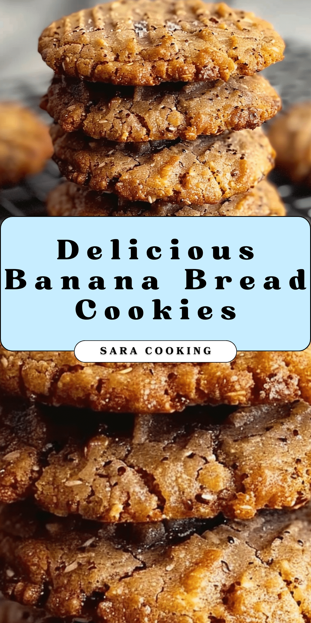 Banana Bread Cookies Recipe | Sara Cooking
