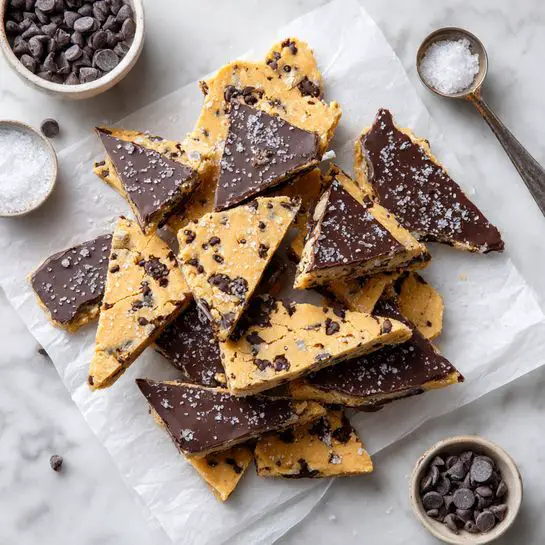 Cookie Dough Bark: Delicious No-Bake Cookie Treats