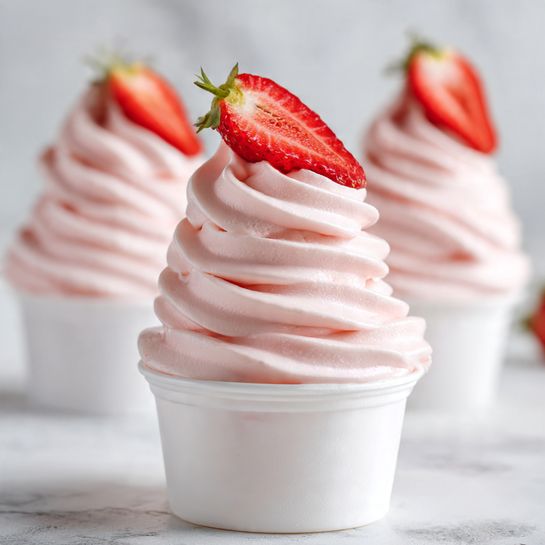 Strawberry Dole Whip - Refreshing Tropical Frozen Dessert