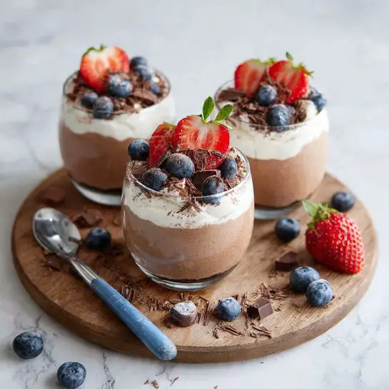 Protein Chocolate Yogurt Pudding: Healthy & Delicious Treat