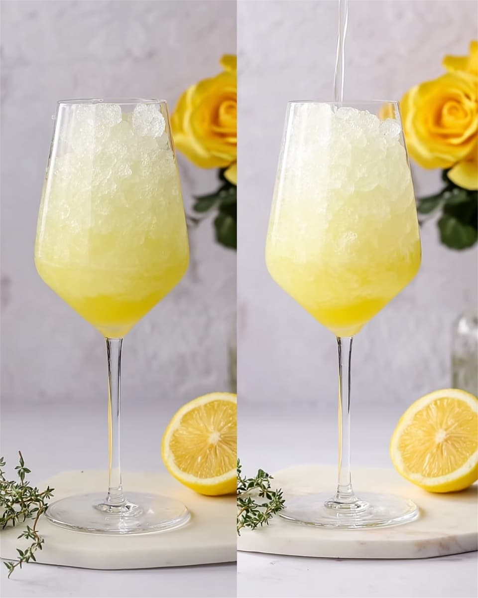 Alcoholic Limoncello Spritz: Bright Citrus Cocktail for Summer